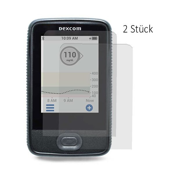 Dexcom G6 Receiver - Displayschutzfolie (2 Stück) - Diasticker® - Di