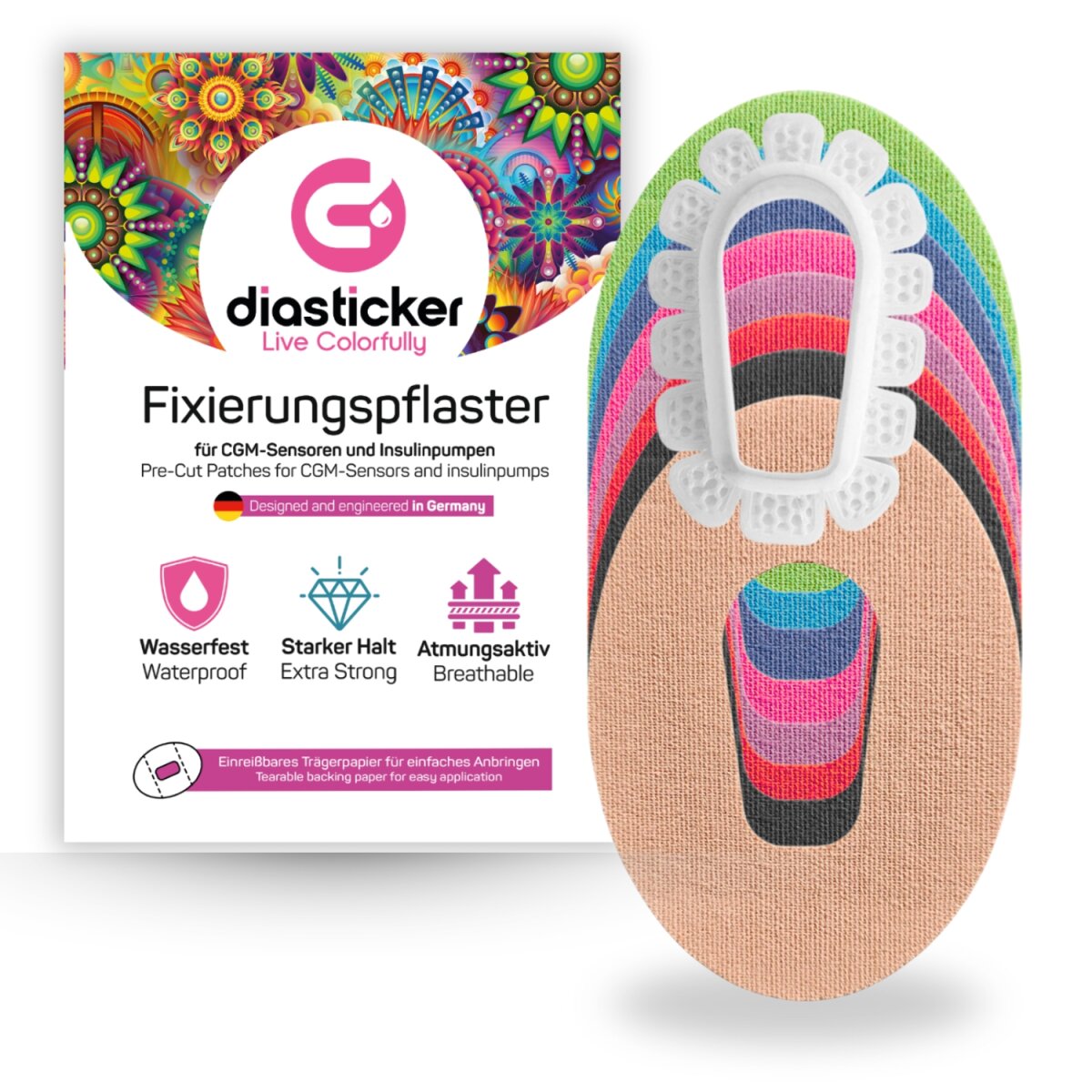 Dexcom G6 Fixiertape bei Pflasterallergie – hautfreundlich & sicher